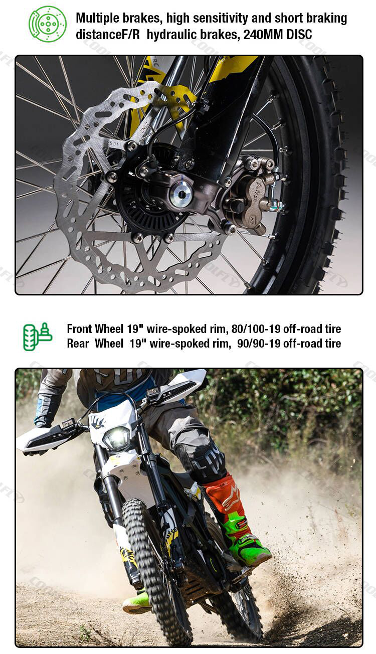 Surron Ultra Bee Electric Dirt Bike 74V 55Ah 90Km/h 12.5Kw Electric ...