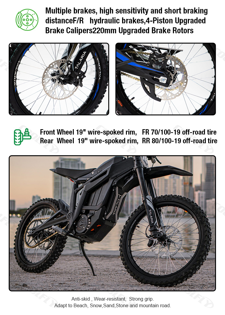 New Talaria Sting R MX4 8000W 45AH 60V Bike Ebike Off Road Electric ...
