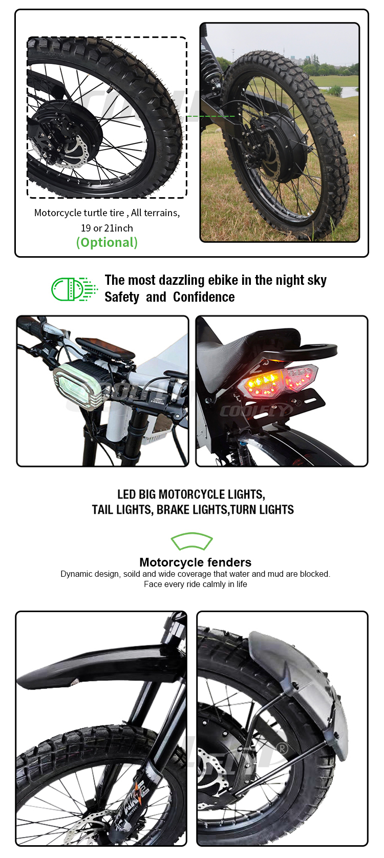 CHEETAH-PRO Stealth Bomber Electric Bike 72V 2000W 3000W 5000W 8000W 10000W 12000W 15000W 20000W ...